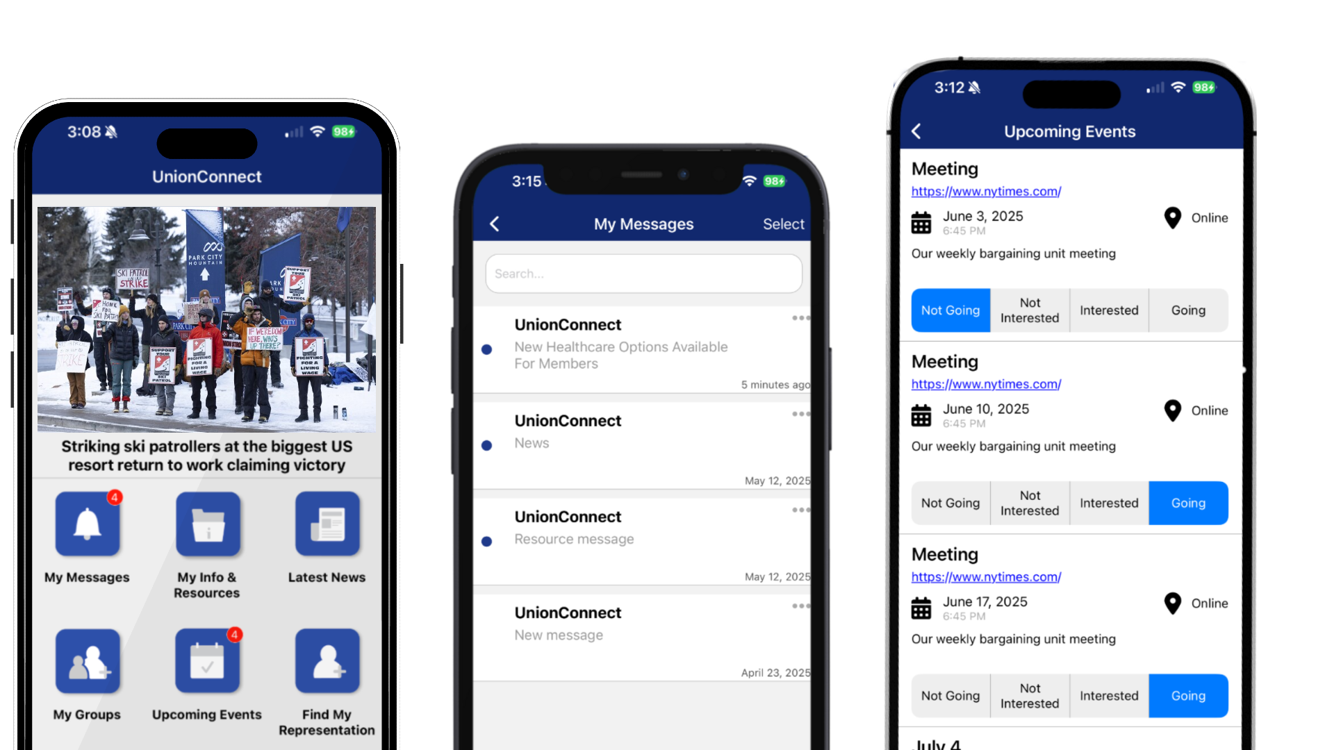 UnionConnect – iPhone and Android Apps for Labor Unions | Mobile Apps ...